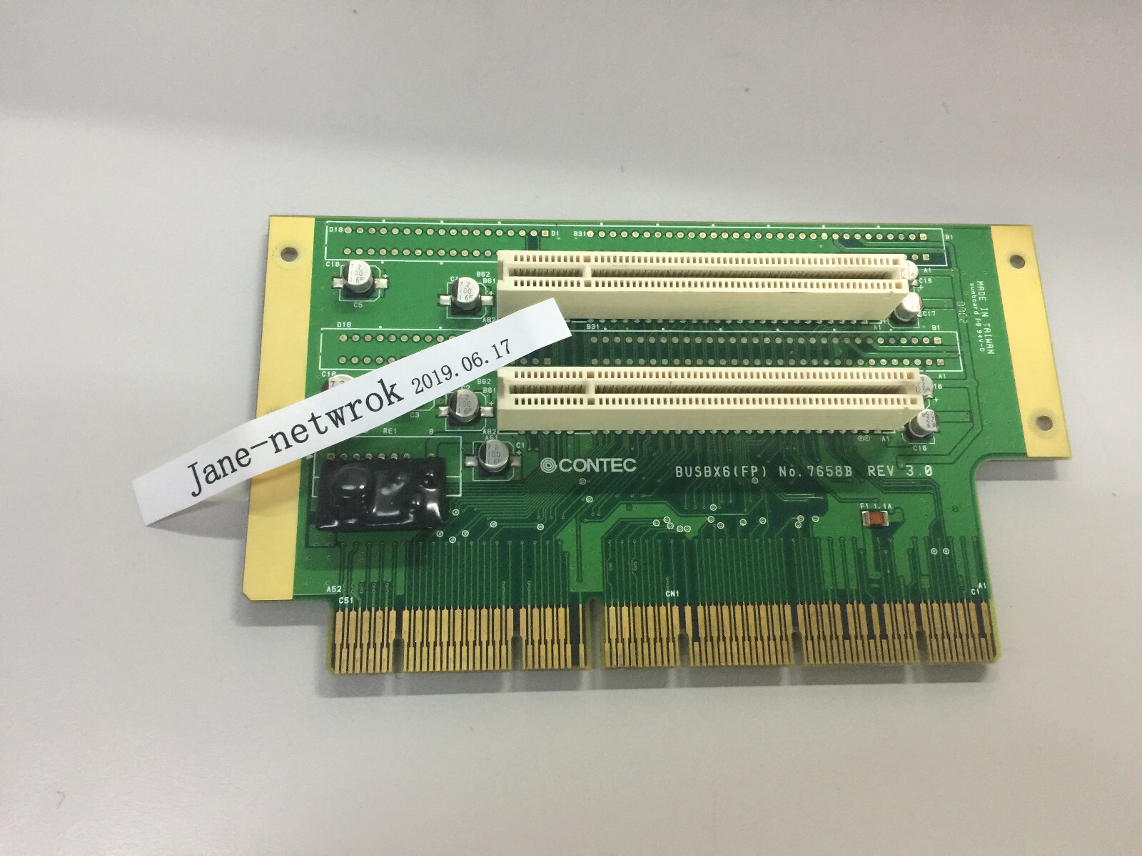 1PCS USED BUSBX6(FP) NO.7658B REV 3.0 (DHL or Fedex 90days Warranty ) # ...