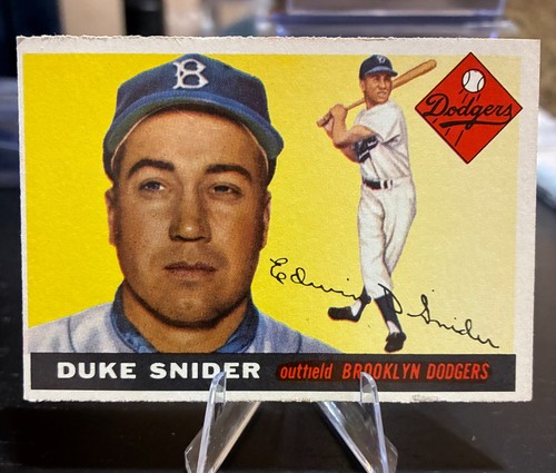 1955 Topps Duke Snider #210 Brooklyn Dodgers | eBay