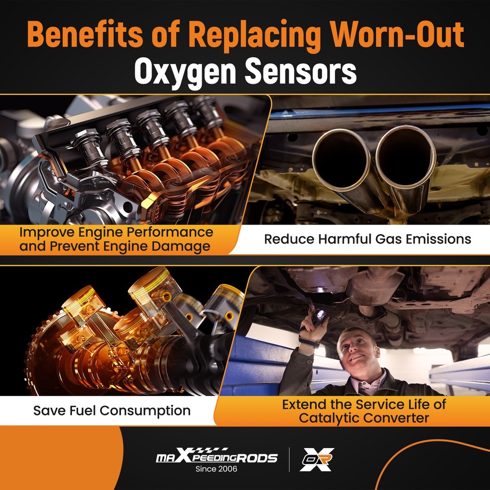 4x Up&Downstream Oxygen Sensor For Ford E-150 E-250 4.6L 5.4L 2009-2014 ...