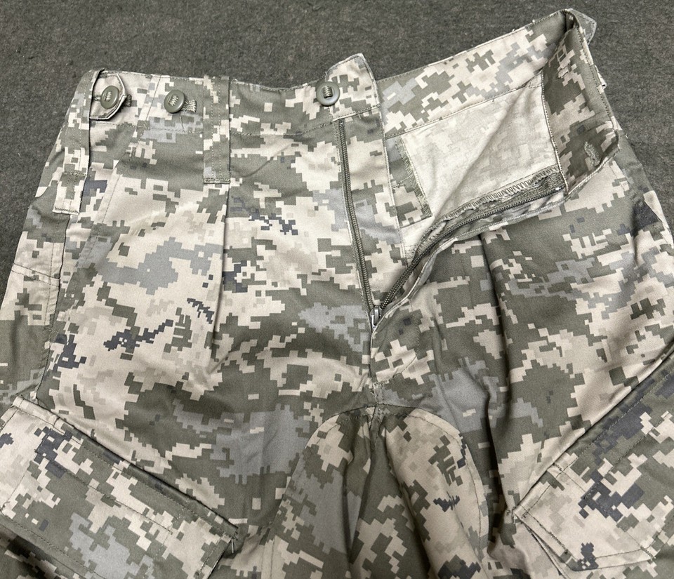 GENUINE OP INTERFLEX UKRAINIAN MM14 CAMOUFLAGE COMBAT TROUSERS. 33" W X ...