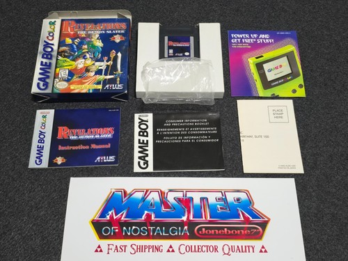 GBC Gameboy Color REVELATIONS The Demon Slayer 100% Complete CIB Box ...