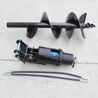 200mm Auger Drill 30mm Pin for 1.8T Mini Excavator 2025 new model, free ...