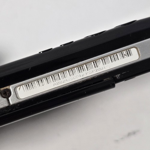 BROKEN! Sony PlayStation PSP 2001 Piano Black Handheld System Console ...