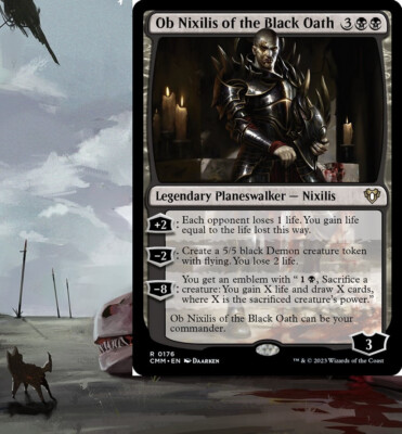 Ob Nixilis of the Black Oath PAIN Commander Deck - EDH Magic MTG Ready ...