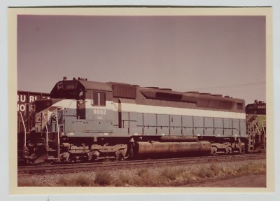 1972 Color BN EMD Livingston Montana SDP45 #403 Diesel Engine 5x7 ...