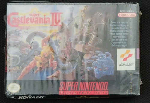 Super Castlevania IV 4 (Super Nintendo SNES) NEW in Box Factory SEALED ...