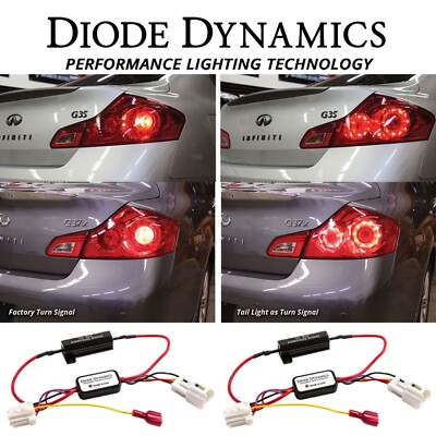 Diode Dynamics Tail Light As Turn Signal Module For Infiniti G37 Sedan ...