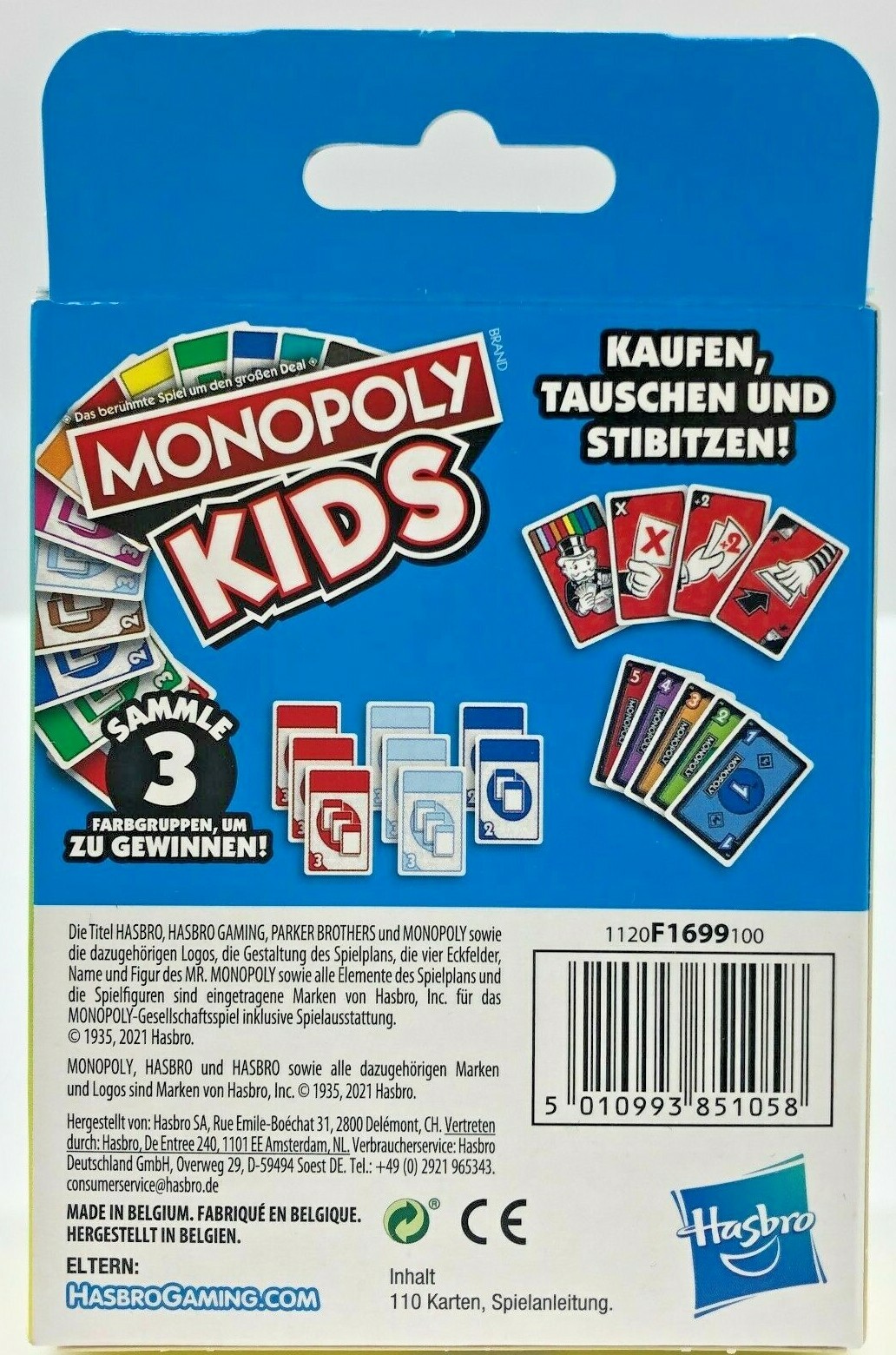 Monopoly Kids - Familienspiel, Kinderspiel für 2-5 Spieler ab 7 J ...