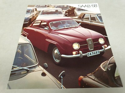 1968 SAAB with SHRIKE ENGINE Original Sales Brochure | eBay