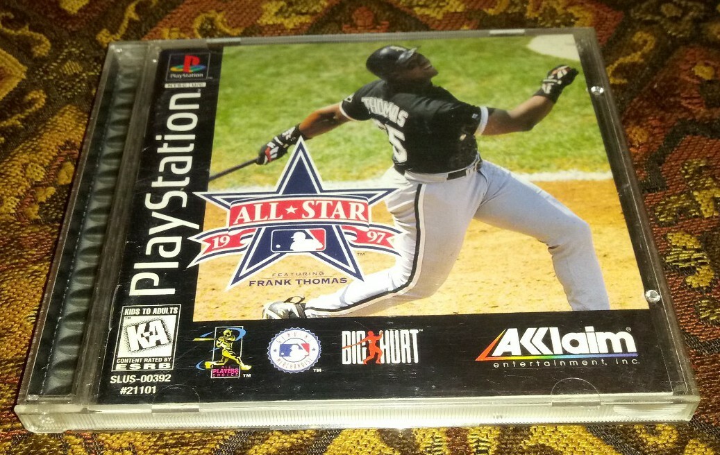 All-Star Baseball 1997 featuring Frank Thomas Playstation - Prix ...