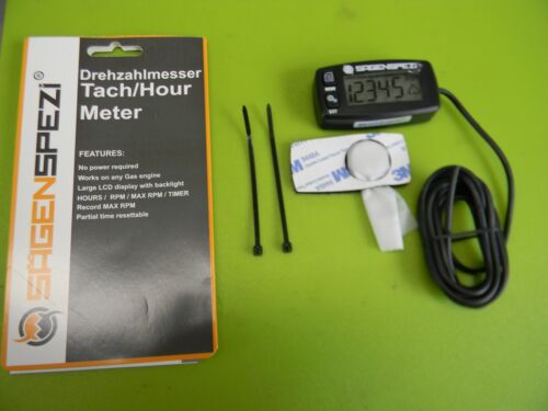 CHAINSAW TRIMMER BLOWER DIGITAL TACHOMETER FOR STIHL HUSQVARNA ECHO ...