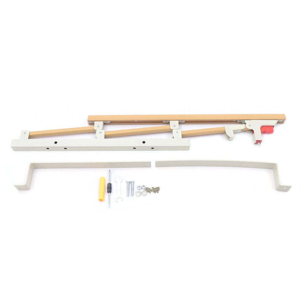 Folding Bed Rails For Elderly Medical Hospital Side Wooden Adults Guard ...