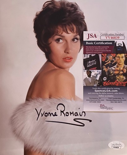 Yvonne Romain Original Autographed 8x10 photo w/JSA COA | eBay