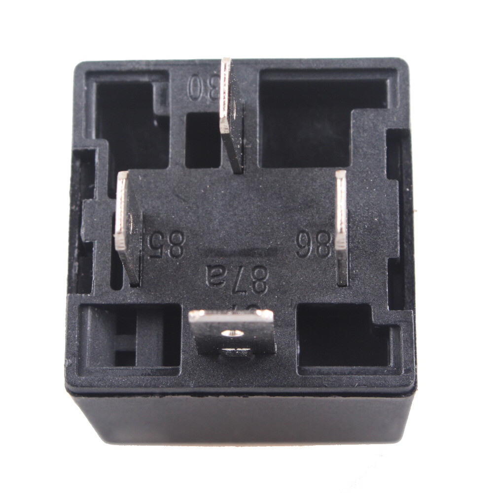 Lot5 Car Truck Auto Automotive 12V 40A 40 AMP SPST Relay Relays 4 Pin ...