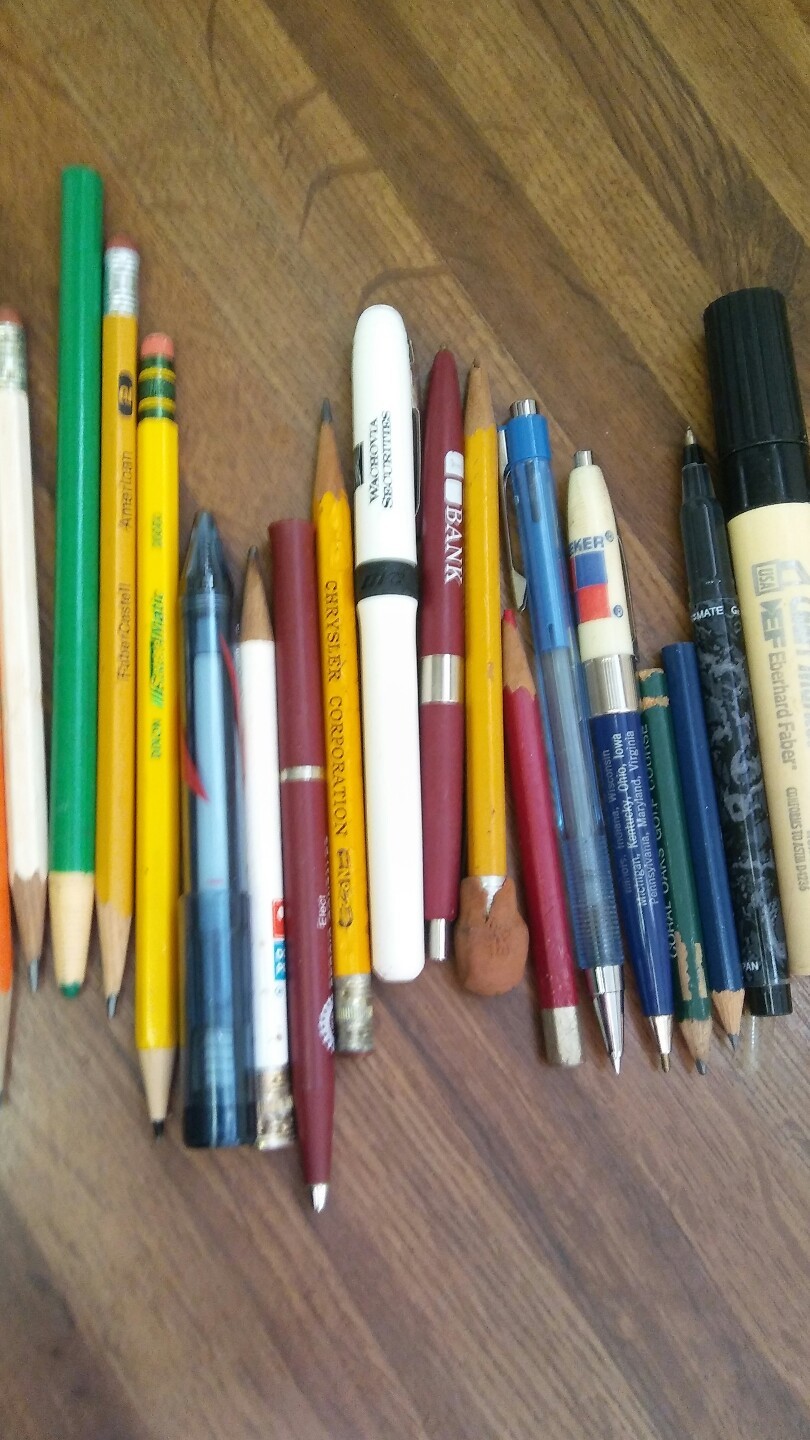 Vintage writing instruments Bell System Auto Pencils Old Pens MIX ...