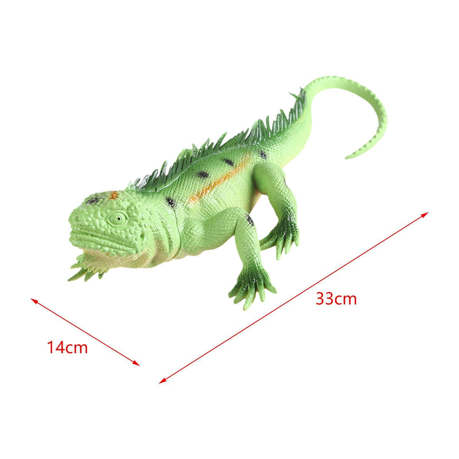 Reptile Animal Figures Realistic Lizard Figurine Model for Children Boy ...
