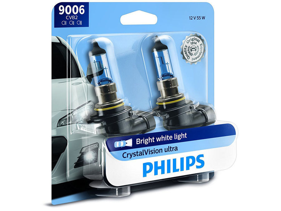 4x Philips 9005+9006 Upgrade Crystal Vision Ultra Xenon Bright White ...