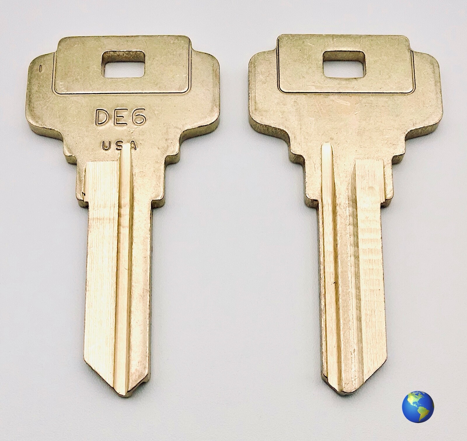 DE6 Key Blanks for Various Products by Dexter, Elixir, Moss and others ...