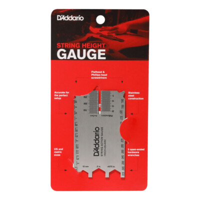 D'Addario String Height Gauge PW-SHG-01 | eBay