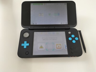 L871 Ship Free Nintendo new 2DS console LL XL Turquoise x Blue Japan x ...