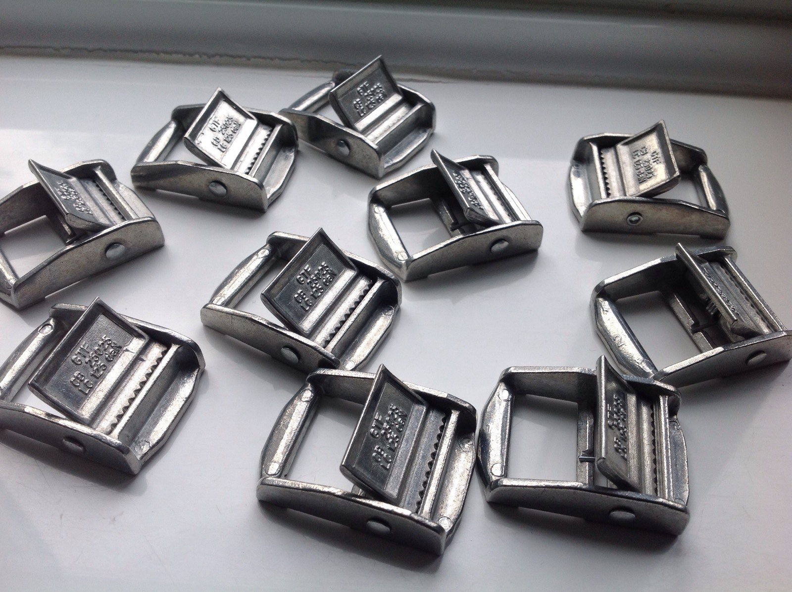 25mm Metal Cam Flap Buckles For Webbing (250kg) x2 x5 x10 x50 | eBay UK