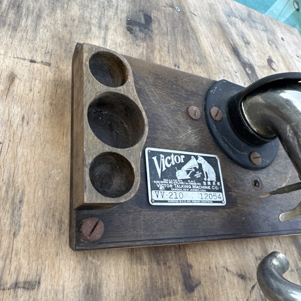 VICTOR VICTROLA PHONOGRAPH VV-210 ANTIQUE TALKING MACHINE Parts | eBay