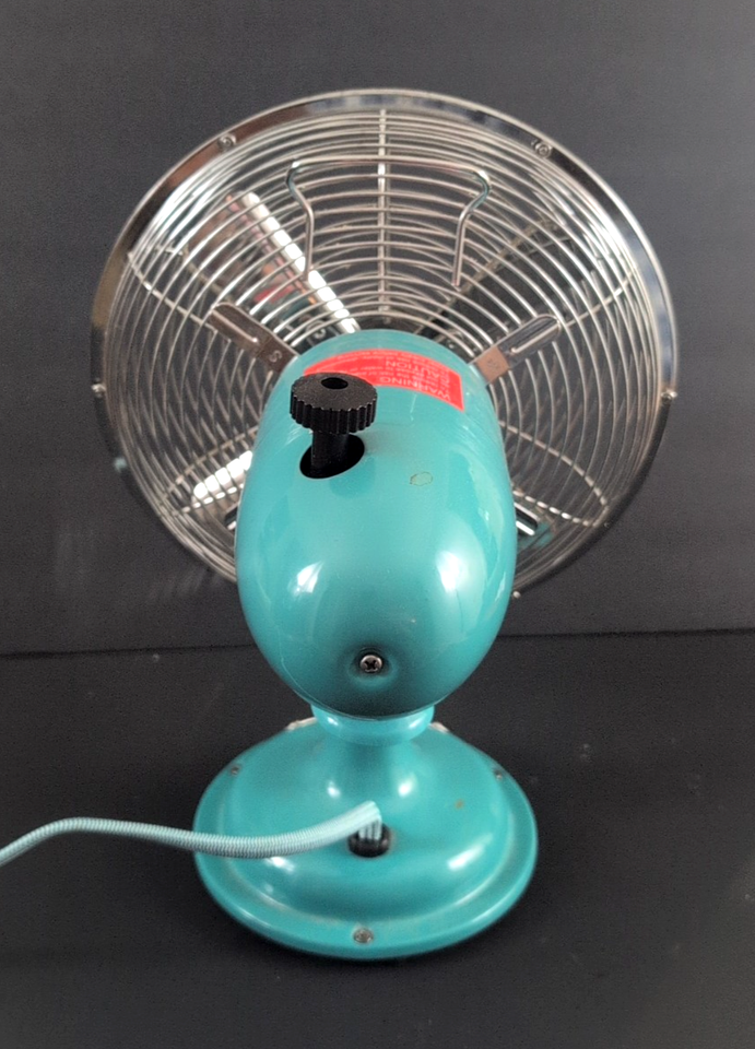 Better Homes And Gardens 3 Speed Turquoise Retro Desk Table Top ...