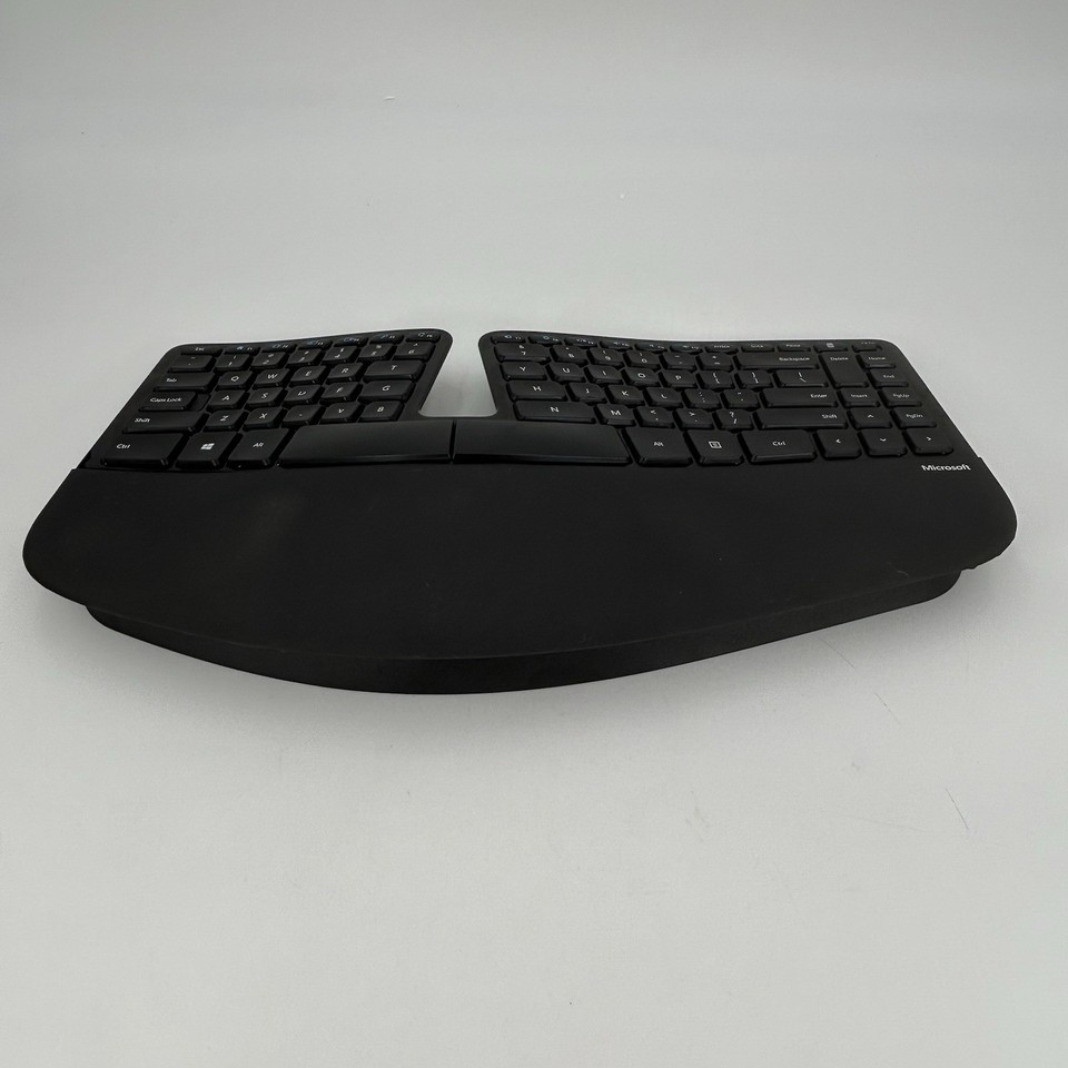 Microsoft Sculpt Ergonomic Keyboard With USB Dongle - Palm Rest, Key ...