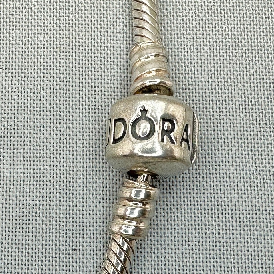 Authentic Moments Pandora 7.1" Bracelet Charm/Bead Silver ALE 925 ...