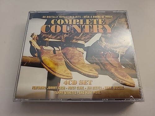 NEW Complete Country 4 CD 80 Digitally Remastered Hits, Johnny Cash ...