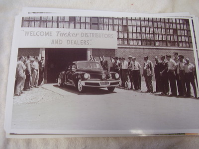 1948 TUCKER WELCOME DEALERS AND CAR 11 X 17 PHOTO / PICTURE | eBay