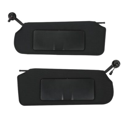 Pair Sun Visors w/ Vanity Mirror & LED Lights Fit For 97-04 Chevy ...