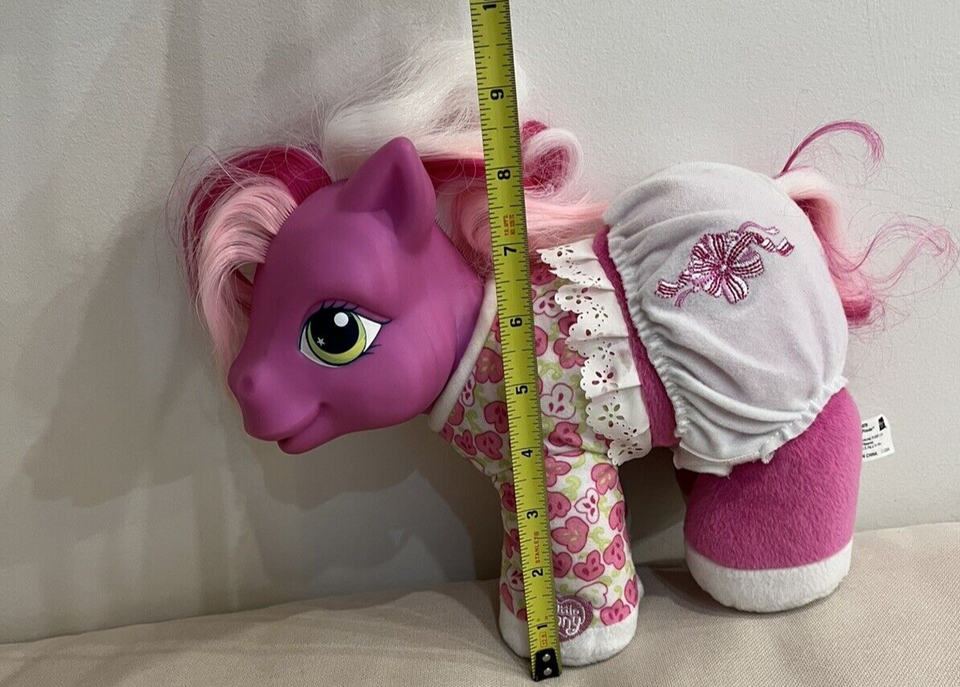 My Little Pony Hasbro 2003 G3 Soft Pony Pretty Powder Plush Works ...