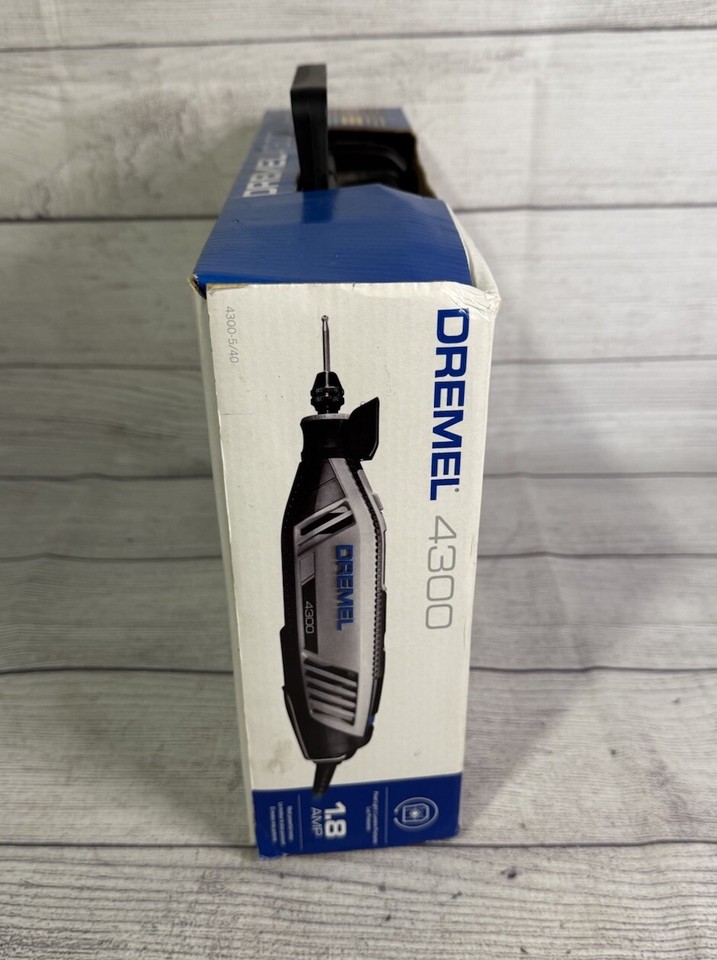 Dremel 4300-5/40 High Performance Rotary Tool Kit with LED Light- 5 Attachments 761768359013 | eBay