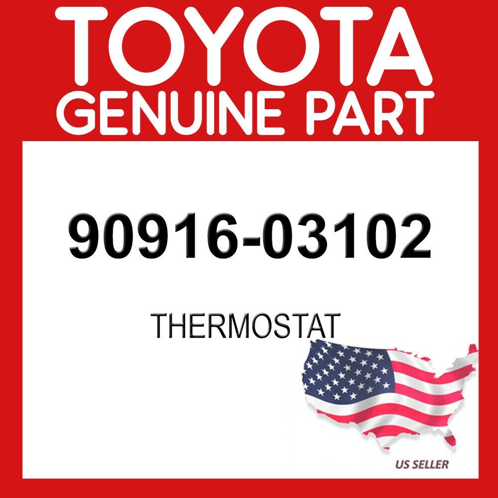 Toyota Genuine 90916-03102 Thermostat 9091603102 OEM | eBay