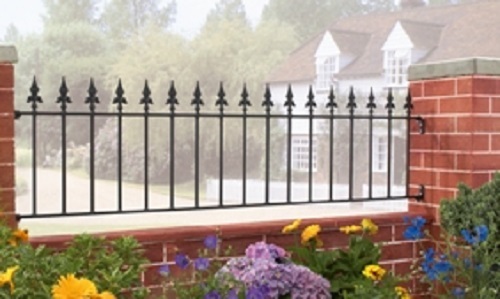 WROUGHT IRON METAL FENCING PANEL Roman 6ft (1830mm) | eBay UK