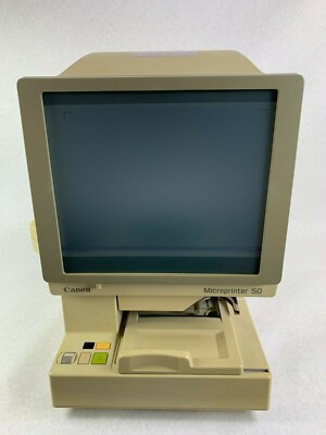 Microfilm & Microfiche - Canon Microprinter