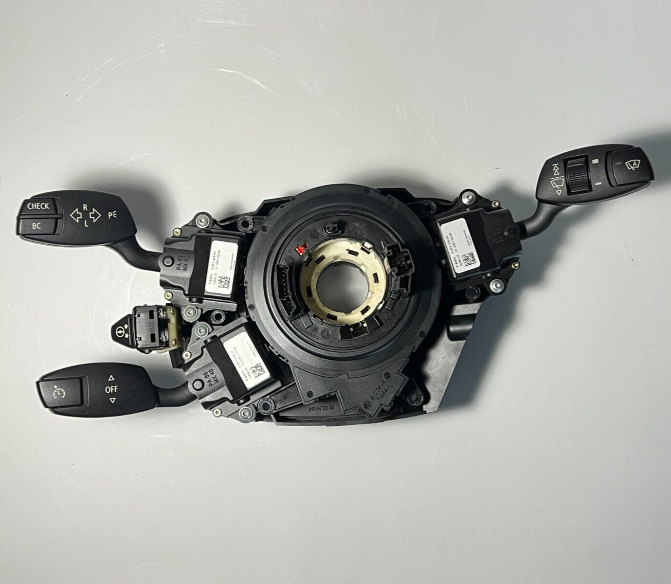 2006 2007 BMW E60 E63 E64 M6 STEERING COLUMN WITH WIPER TURN SWITCHES ...