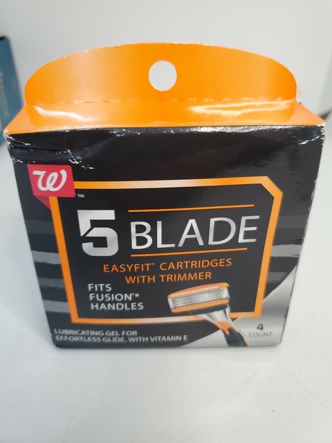 Walgreens 5 Blade Easyfit Razor Compare to Fusion for sale online | eBay