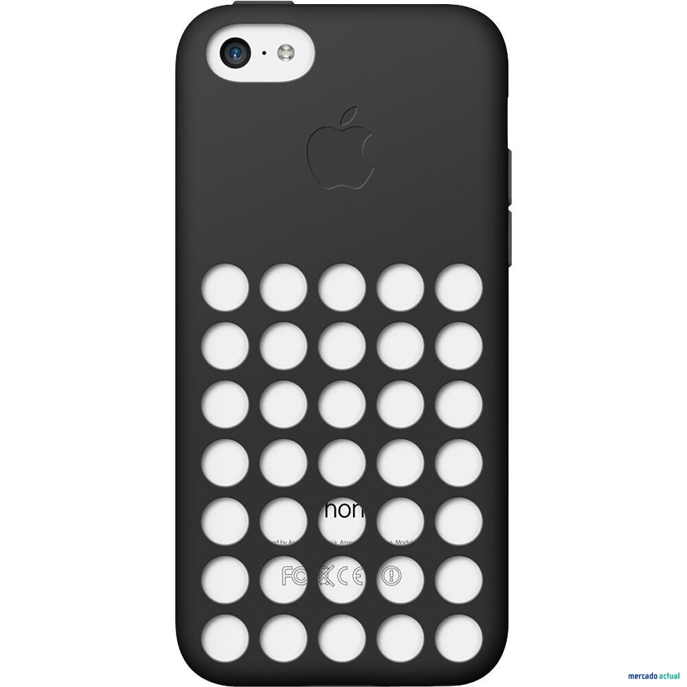 Apple MF040ZM/A Silicone Case for iPhone 5c - Black | eBay