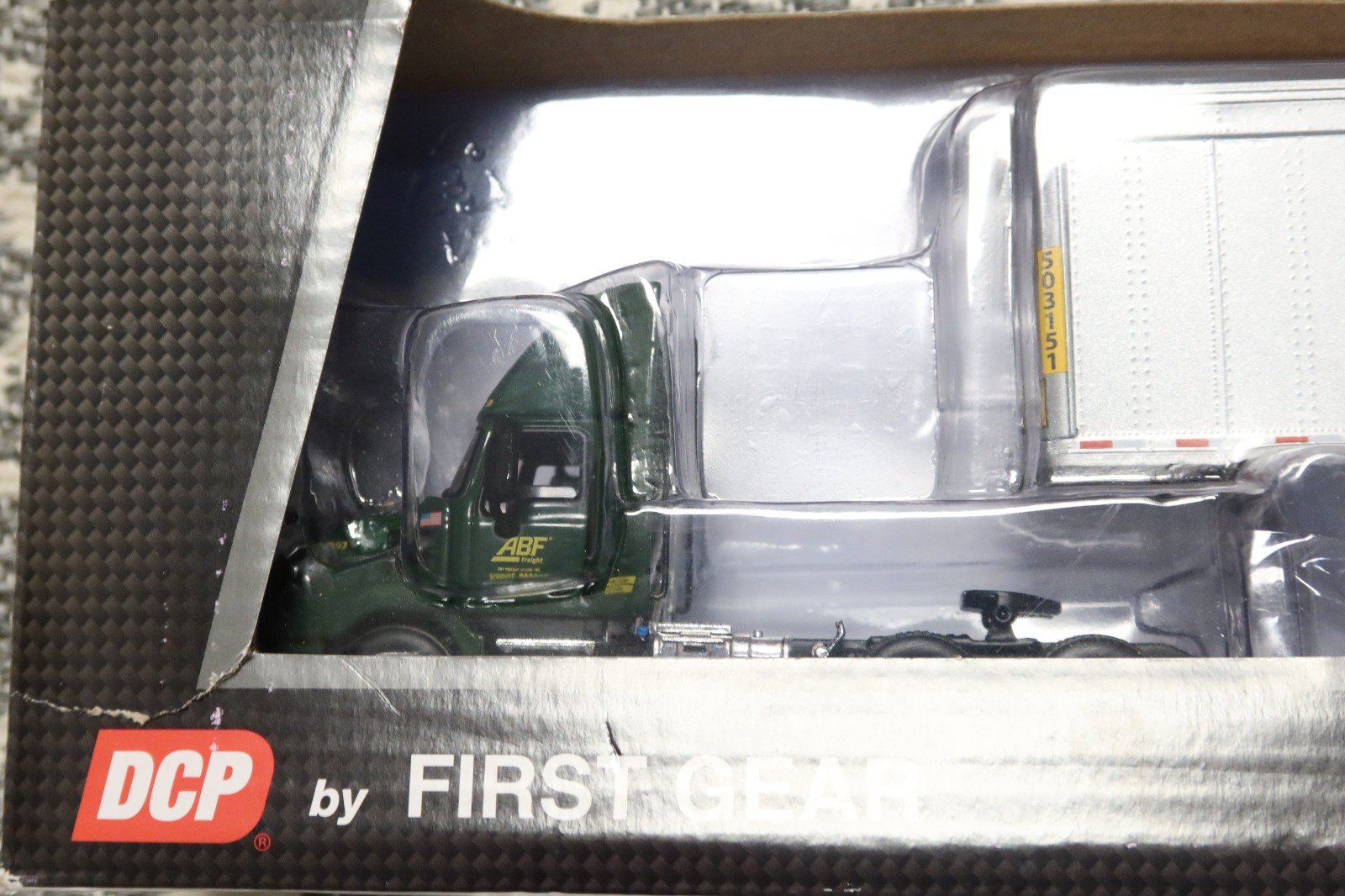 New ABF Freight Retiree 1/64 Mack Anthem with Double Pup Trailers ...