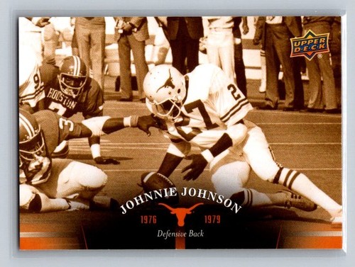 2011 Upper Deck University of Texas #35 Johnnie Johnson Texas Longhorns | eBay