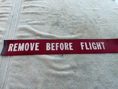 NAS1756-24 - Remove before Flight Warning Flag / Streamer 24"? | eBay