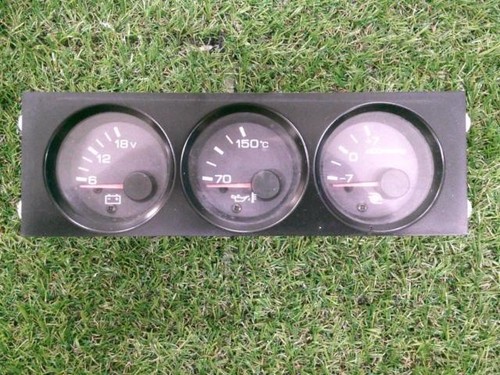 JDM NISSAN Skyline R32 OEM Triple Gauge Meter Set 3 Meters Used | eBay ...