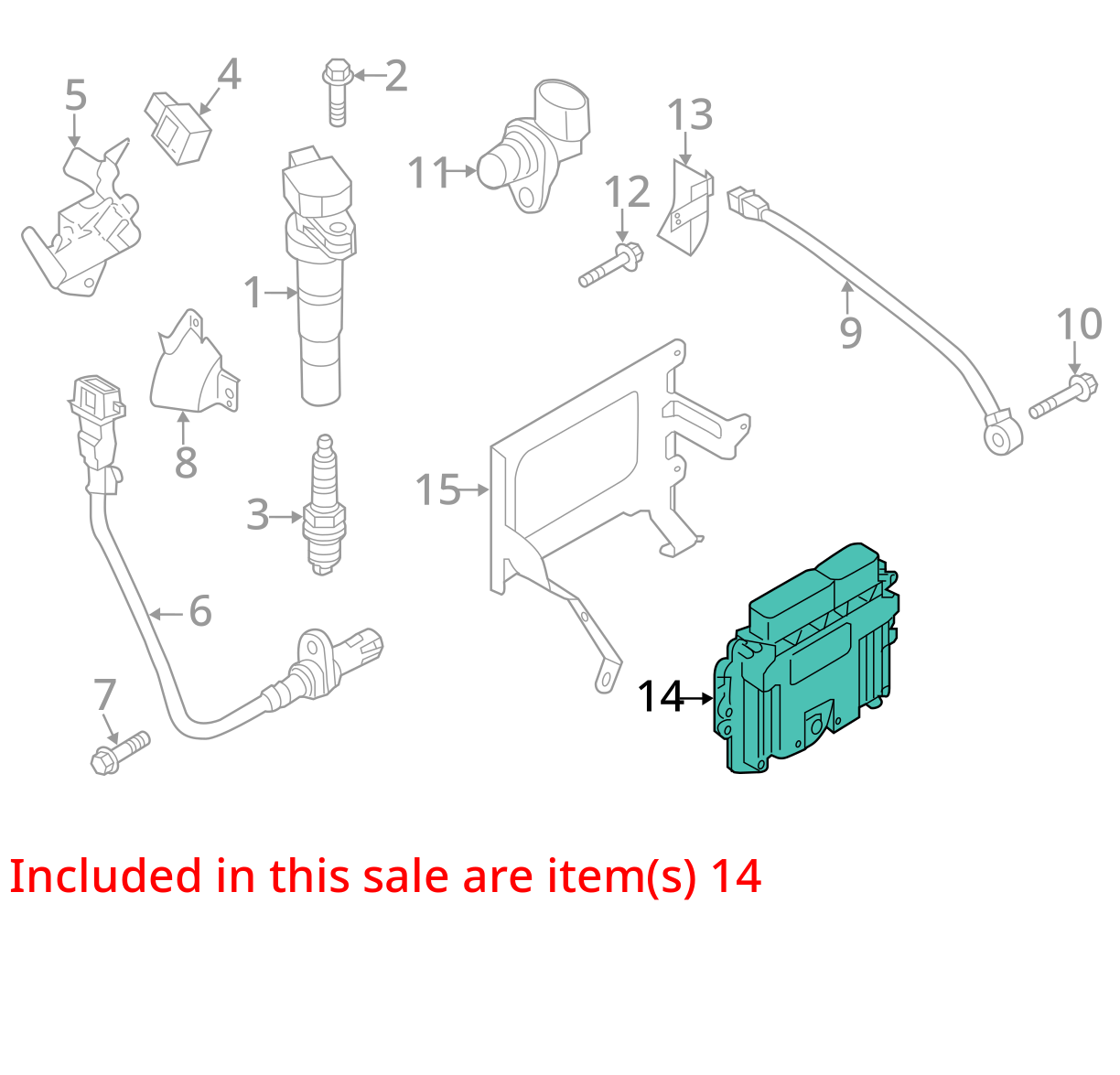 2019 Sportage Engine Computer Control Module ECU 10K Miles OE (LKQ ...