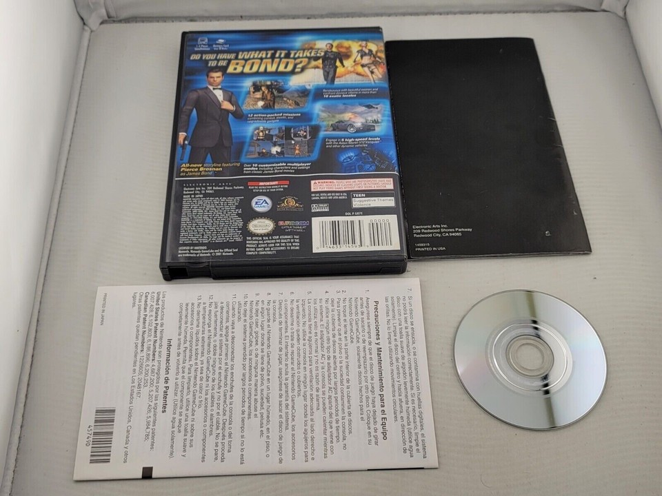 007: NightFire Original Release Bond for Nintendo Gamecube Complete ...