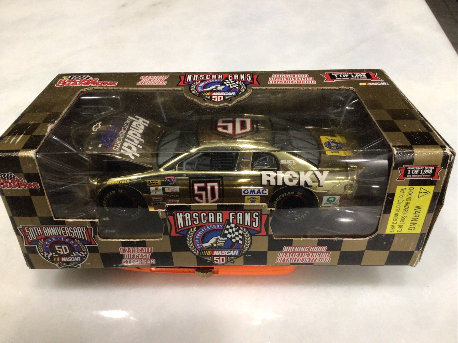 Ricky Craven #50 Hendrick 1998 Racing Champions NASCAR 50th 1:24 ...
