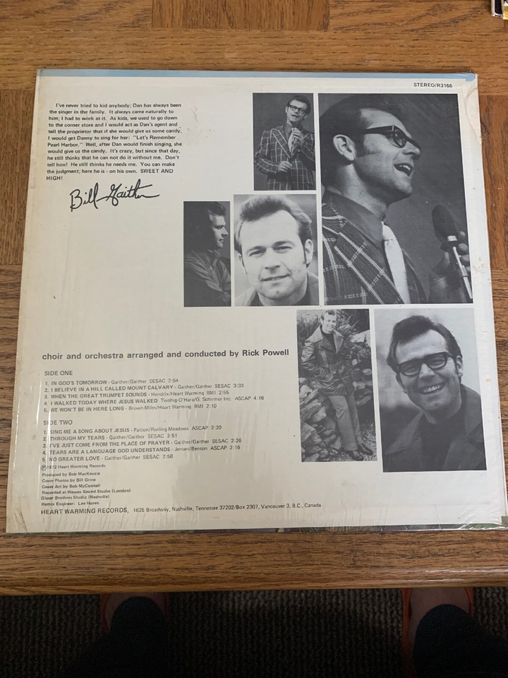 Danny Gaither Sweet And High Album | eBay