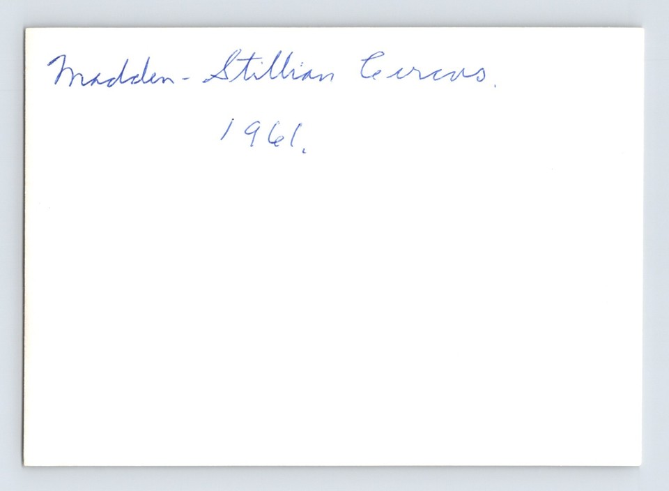 Vintage Photo Madden Stillian Circus 1961 Trailer Wagon Killer Ape 5" x ...