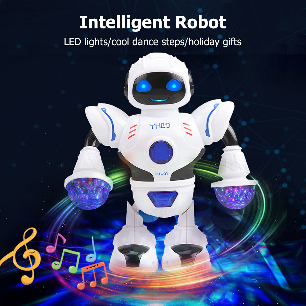 Electronic Dance Robot Doll Movable Interactive Robot Toy for Kids ...